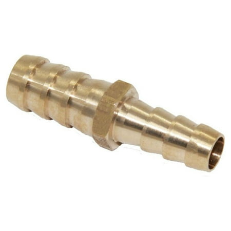 Joywayus 38 to 12 Reducer ID Hose Barb Splicer, Hex Union Fitting ...