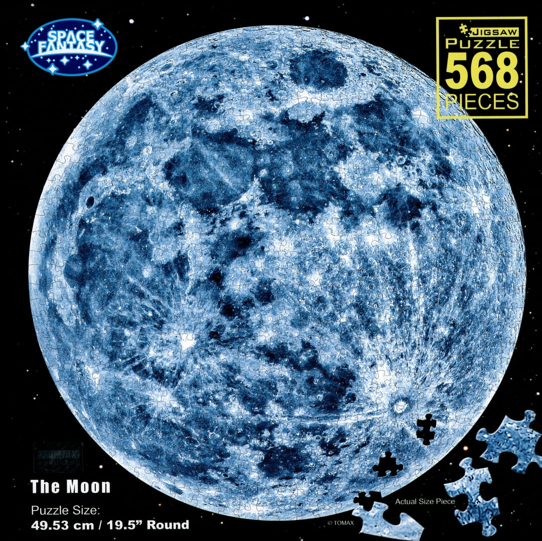 Tomax Jigsaw Puzzle - The Moon (568 Pieces) - Walmart.com