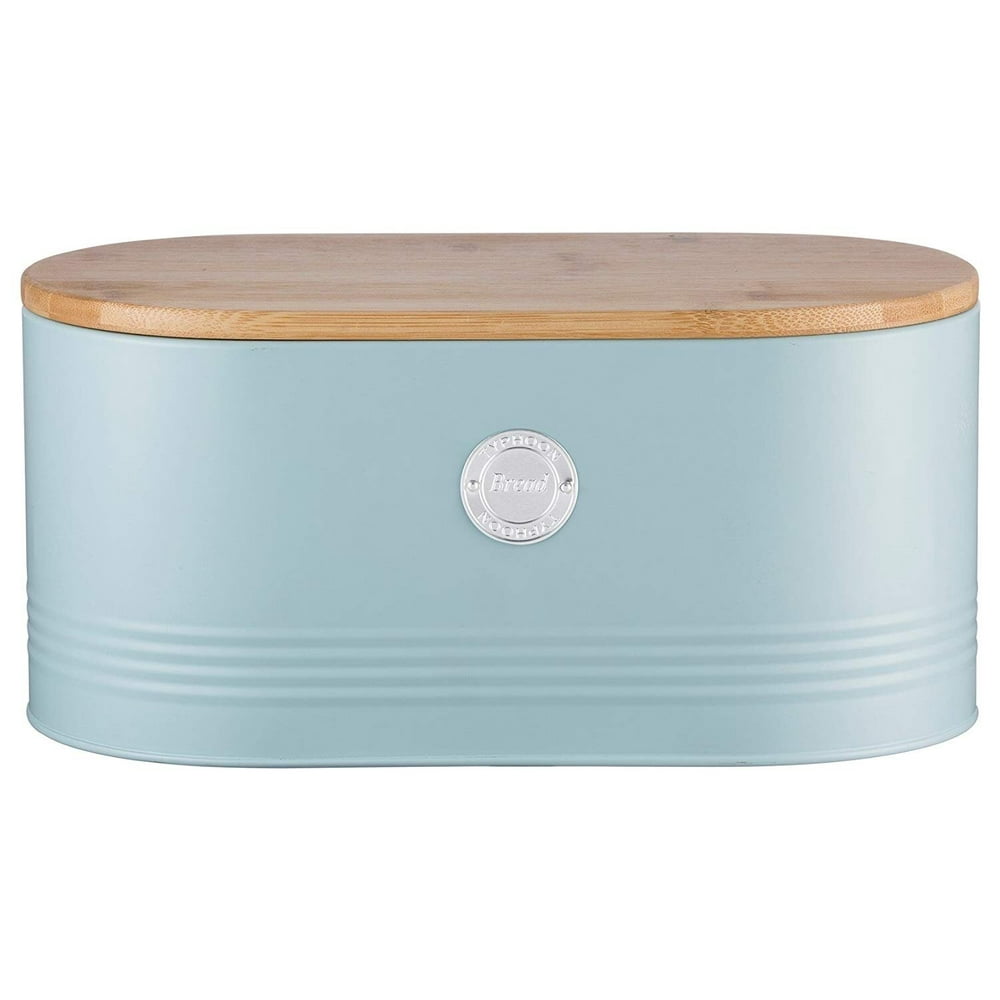 Typhoon Living Collection | 13.4" Bread Bin - Blue - Walmart.com ...