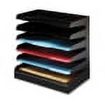 Buddy Black Steel Desktop Paper Organizer - Walmart.com