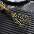 ReaNea Gold Whisk Set of 3 Large Stainless Steel 8", 10", 12" Beater ...