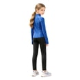 YiZYiF Girls Long Sleeve Equestrian Shirt with Breeches 2-Piece Horse ...