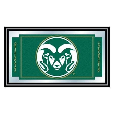 Colorado State University Logo and Mascot Framed Mirror - Walmart.com ...