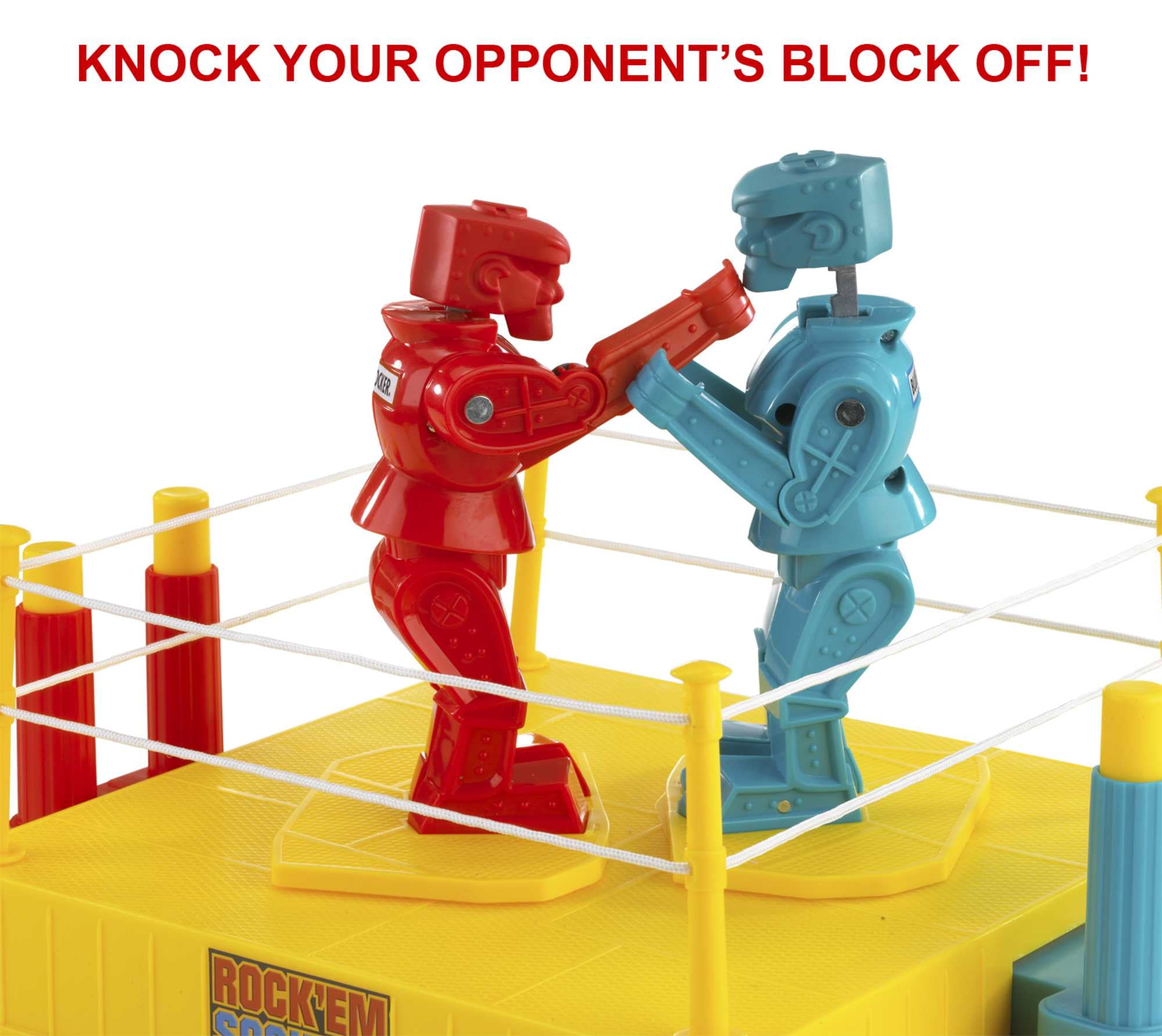 Rock 'Em Sock 'Em Robots Kids Game, Fighting Robots with Red Rocker ...