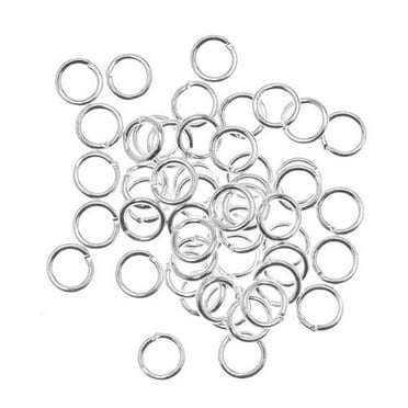 100 Sterling Silver Open Jump Rings Jewelry 24 Ga 3mm - Walmart.com