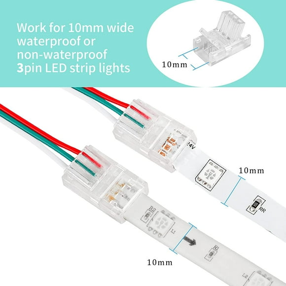 3 Pin Led Strip Connector