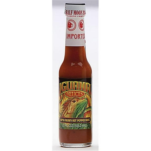 Iguana 90077 Deuce Sup Freaky Hot Pepper Sauce - Walmart.com