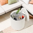 Outdoor Cooler Side Table, 2-in-1 Ice Chest Cool Side Table with ...