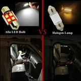 Alla Lighting 800 Lumens 6411 6418 LED Bulbs Extremely Super Bright ...
