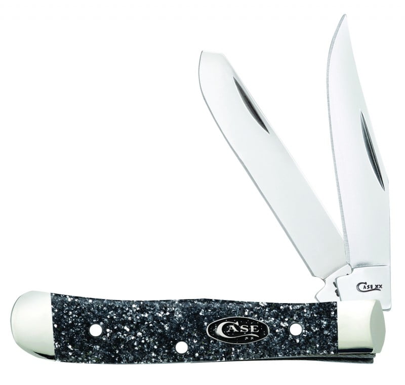Case xx Silver Stardust Kirinite Tiny Trapper SparXX Stainless Pocket ...
