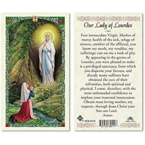 Discount Catholic Store Our Lady of the Miraculous Medal Laminated Prayer Cards, 25 Pack ...