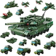 BMC Toys Military Soldier D-Day Tank Battle - 36pc Plastic Army Men ...