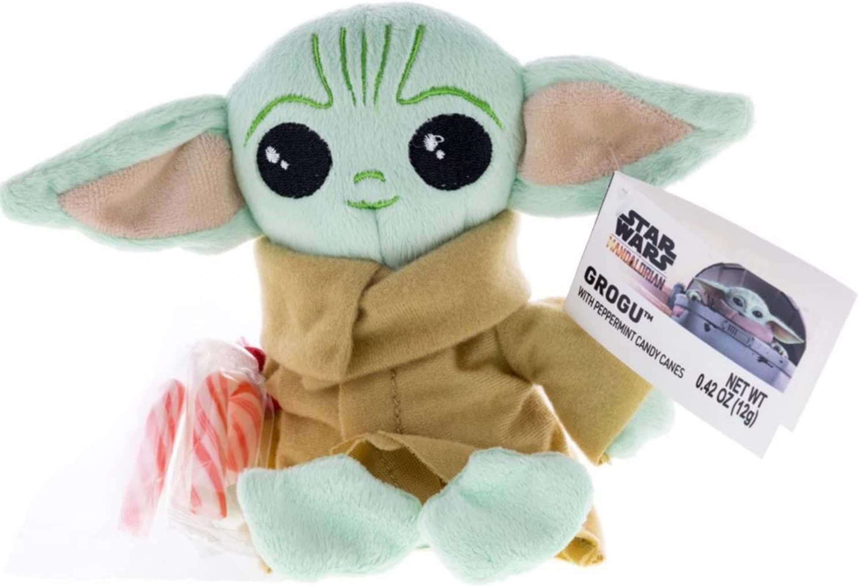 Galerie Baby Yoda Plush Stuffed Animal and Candy Canes,The Child Gift ...