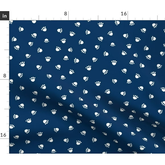 Paw Prints Fabric