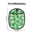 Cute Sea Green Limes Leaves Pot Holders for Kitchen - Heat Resistant ...
