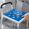 Shower Chair Cushion, Anti-slip Cold-proof Wide Board Bath Seat Pad for ...