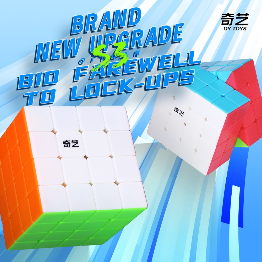 NEW QIYI Qiyuan S3 4x4 Speed Cube 2023 4x4x4 Magic Cube Puzzle Toys ...