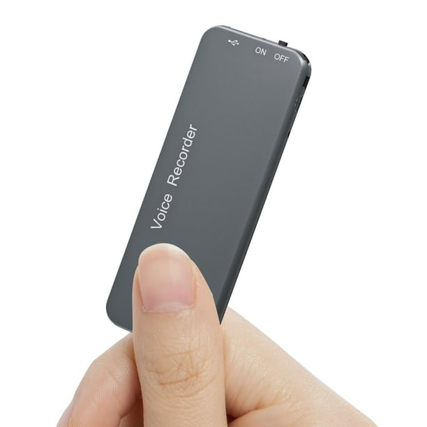 Grabadora de voz digital Howabo de 128 GB con grabación de 1800 horas ...