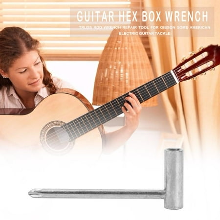 Peggybuy 6.35mm/8mm Truss Rod Hex Box Wrench Ballad Guitar Instruments ...