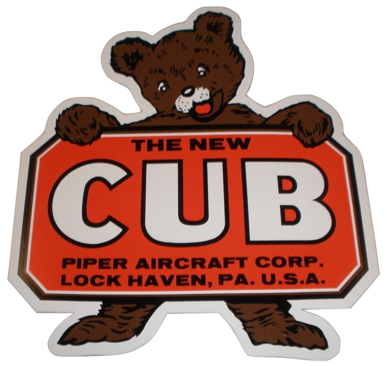 Piper J-3 Cub Decal General Aviation DEC-0114 - Walmart.com