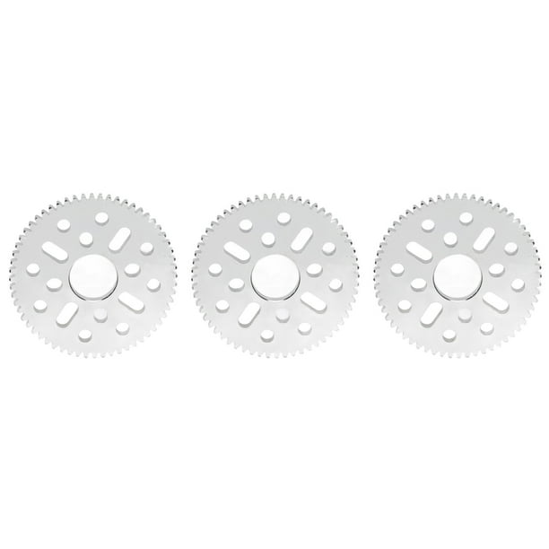 Robot Gears,3Pcs Spur Gear Straight Aluminum Spur Gear Spur Gear Time ...