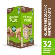 Friendly Grains - Crunchy Rollers - Sweet Rice Snacks, Crispy Puffed ...