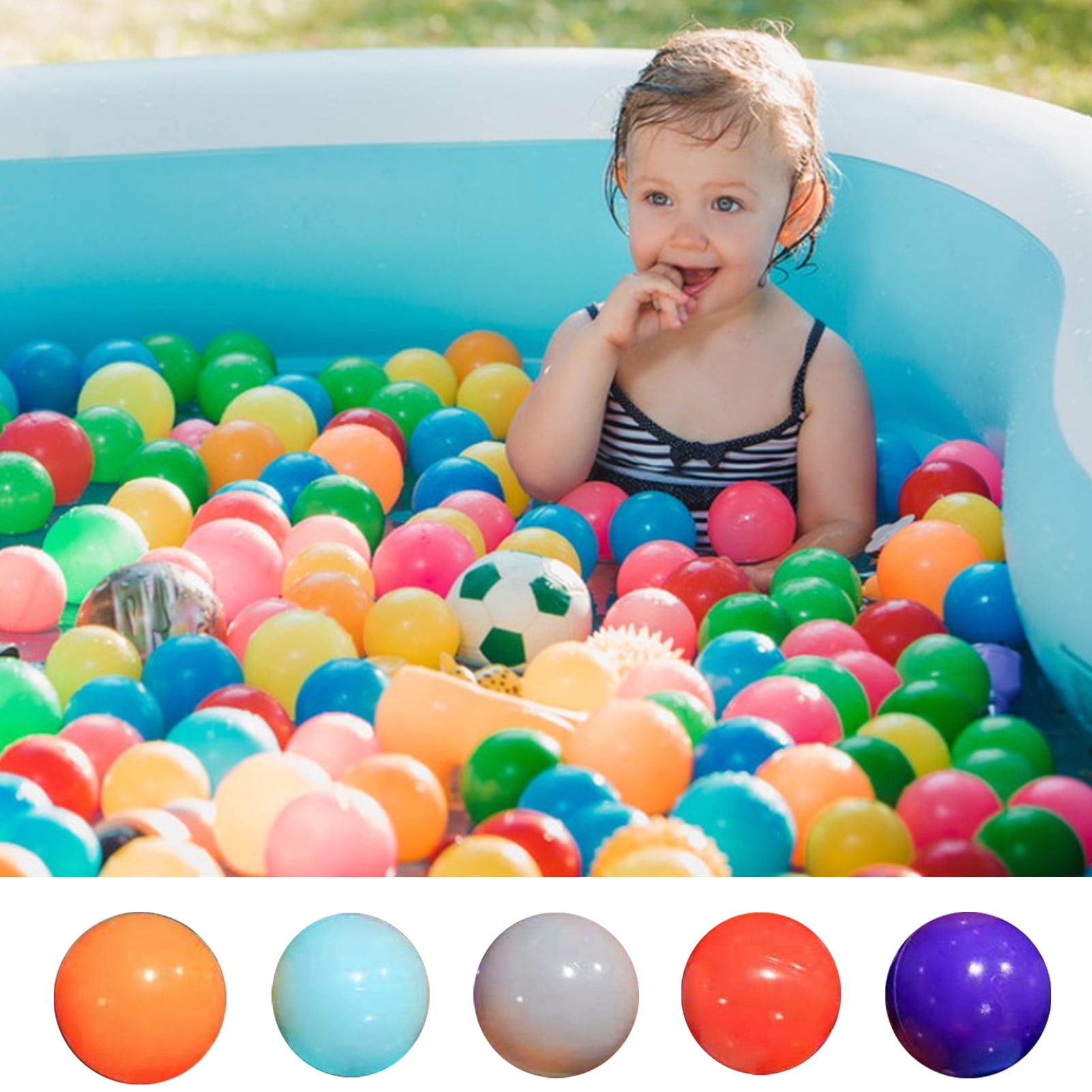 Click here for Unbranded 100pcs/Set Colorful Pit Ball 5 Colors Th... prices
