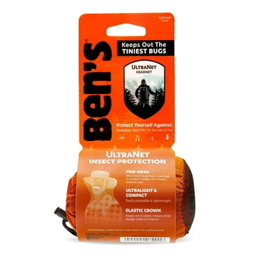 Ben's InvisiNet Insect Repellent Head Net - Walmart.com