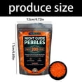 AOOOWER Glowing In The Dark Pebbles For Garden Decoration Solar ...