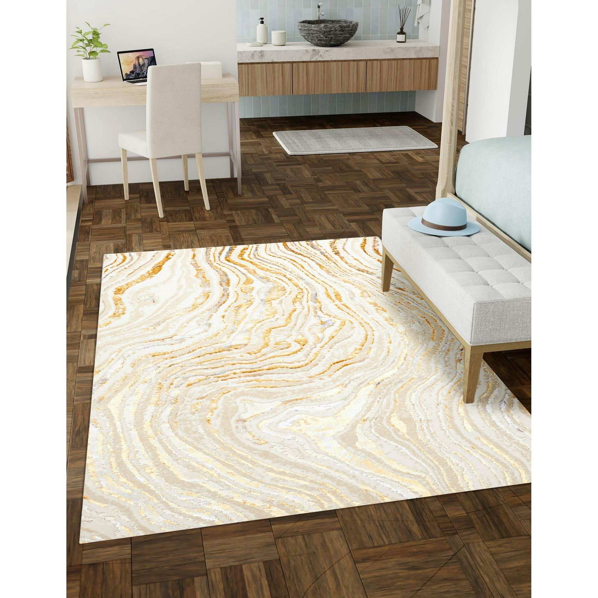Click here for Ecarpet Mercan Contemporary/Modern Area Rug For Li... prices