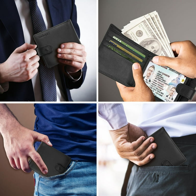 Black Man Wallet Full Of Money