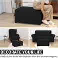 Easy-Going 100% Dual Waterproof Stretch Ottoman Cover 40x40x15inch ...