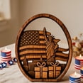 Cheapark Independence Day Tiered Ornament Stacked Decor Figurine ...