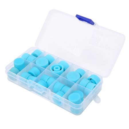 LHCER 30Pcs A/C Refrigerant Port Cap Replacement Air Conditioning ...
