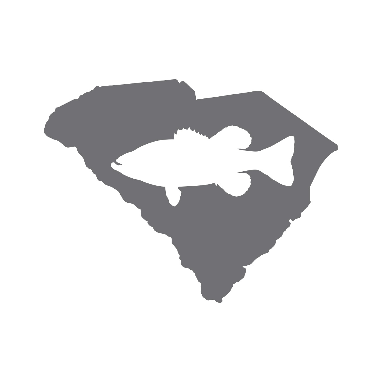 South Carolina Bass Sticker Decal Die Cut - Self Adhesive Vinyl - Weatherproof - Made in USA ...