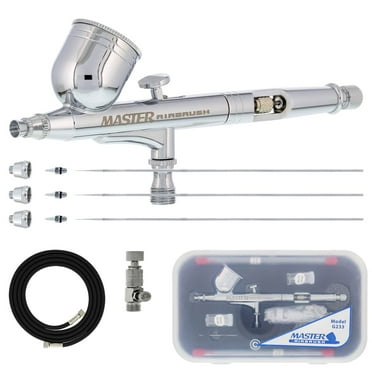 Master Performance G233 Pro Set staple Gun with 3 Nozzle Sets (0.2, 0.3 ...