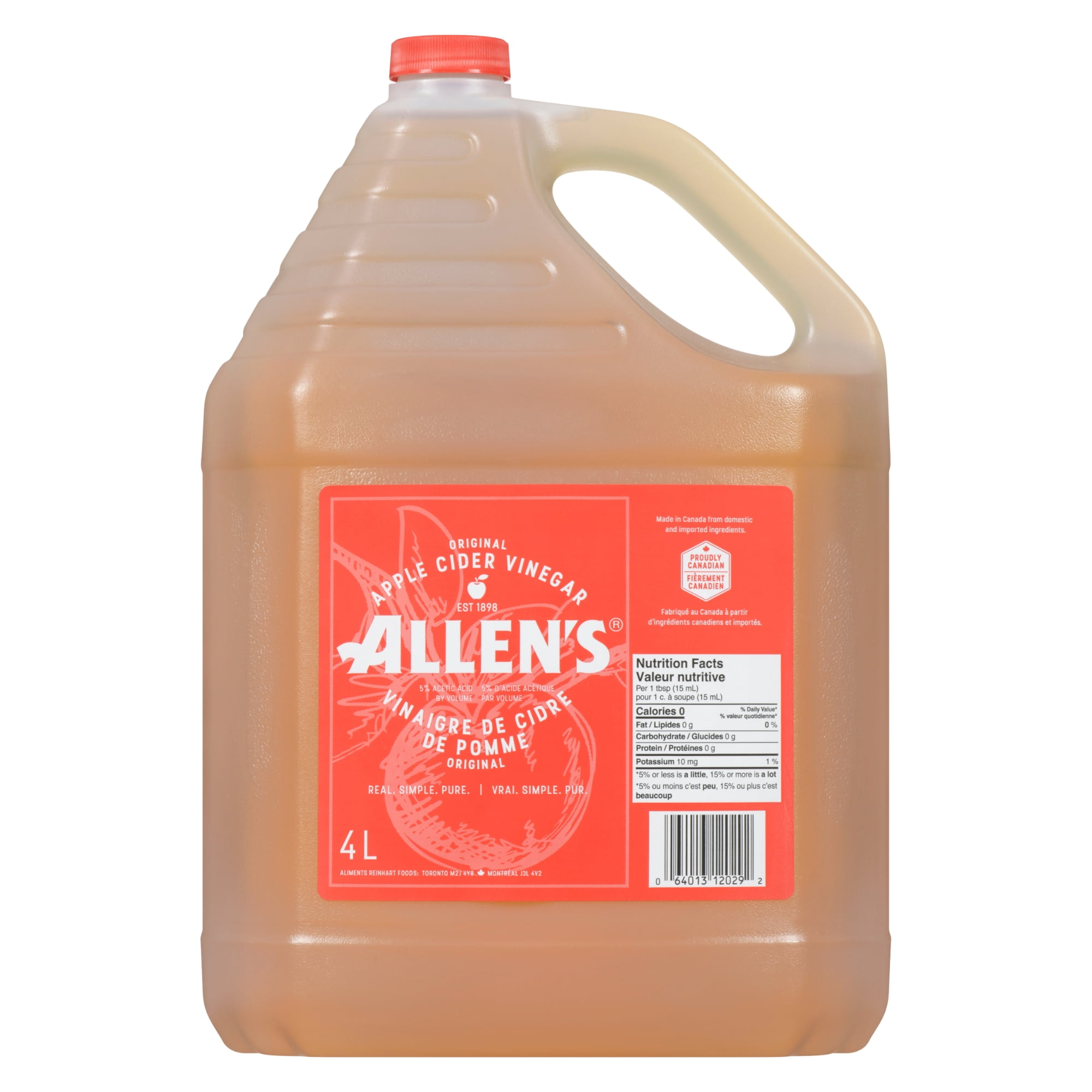 Click here for The Allens Allens Apple Cider Vinegar 4 L prices