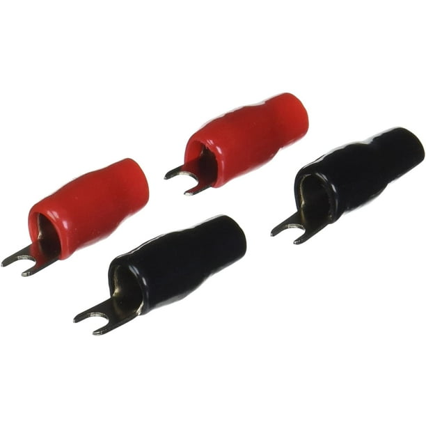 Scosche EBS4-4 4 Gauge Spade Terminals - 4 Pack - Walmart.ca