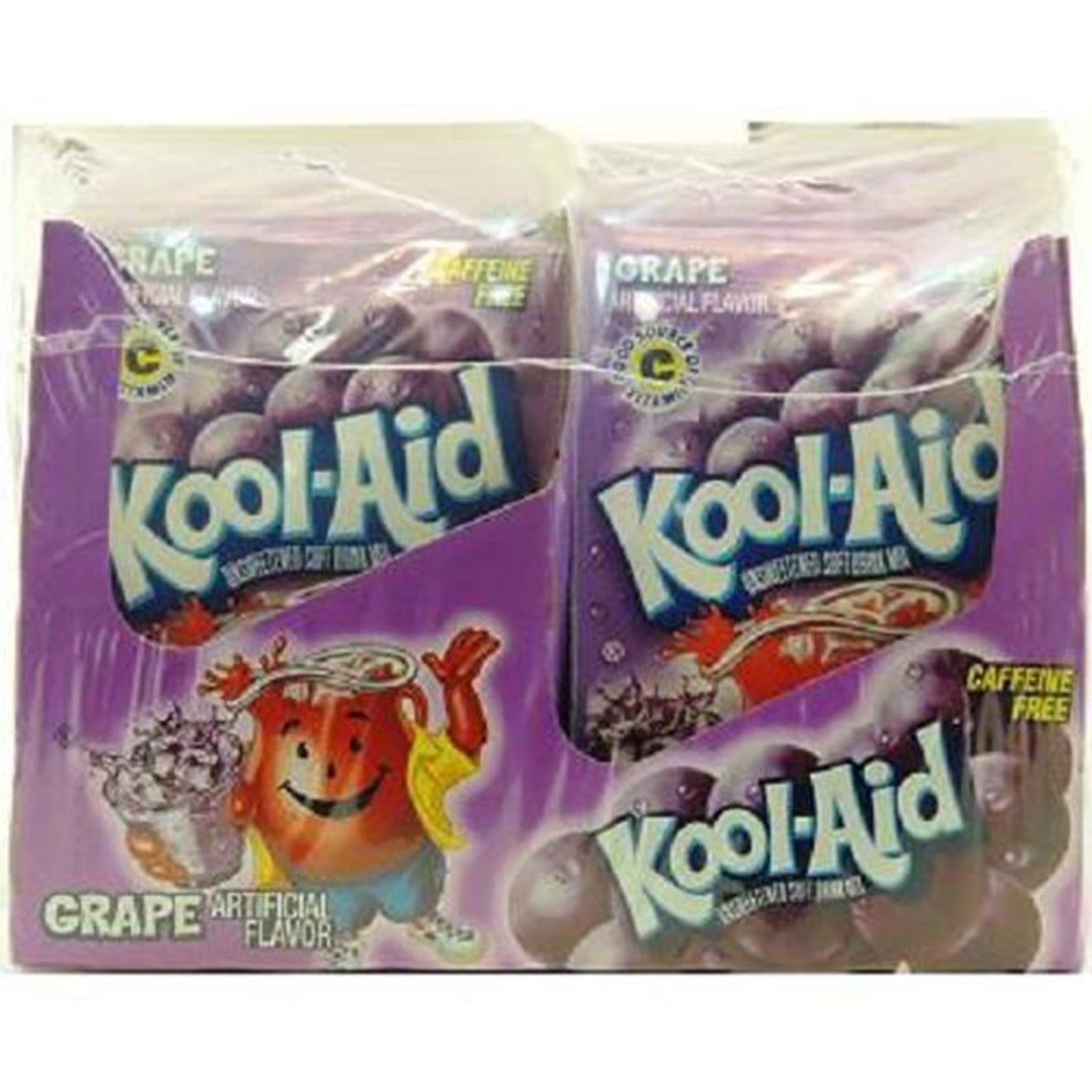 KOOL-AID GRAPE UNSWEETENED SOFT DRINK ( 48 in a Pack ) - Walmart.com