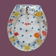 Renovator's Supply Sea Horse Polyresin Toilet Seat with Adjustable ...