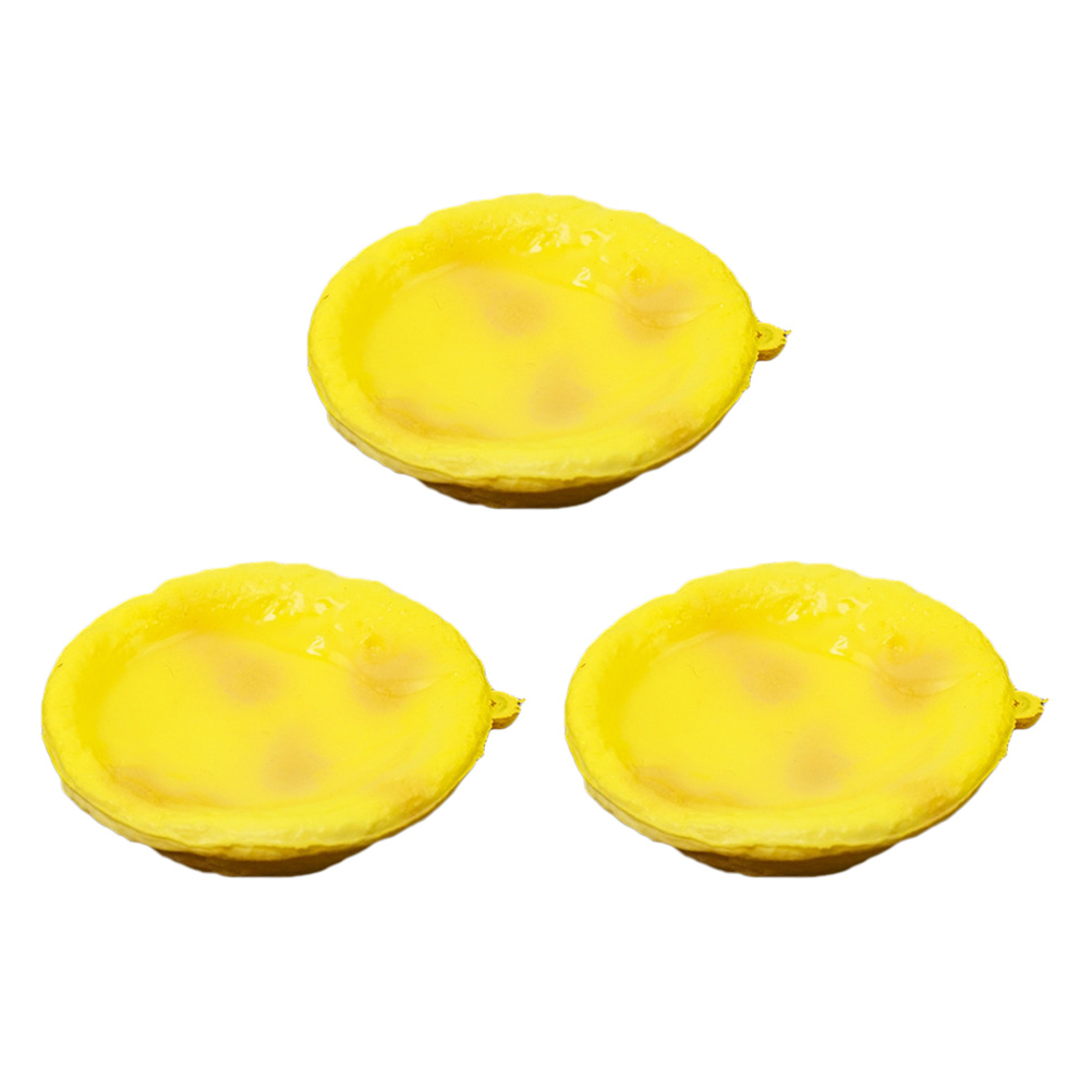 Tart Egg Food Play Fake Simulation Pretend Breakfast Model Artificial ...