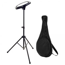 On-Stage DFP5500 Drum Practice Pad with Stand & Bag - Walmart.com