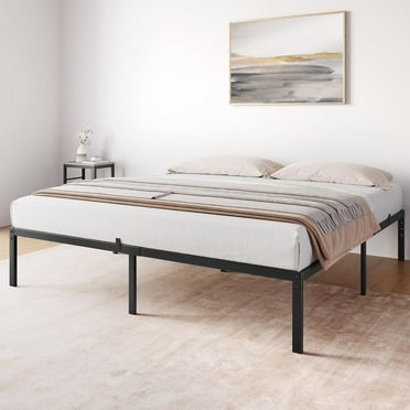 Maenizi 10 Inch King Bed Frame No Box Spring Needed, Heavy Duty Metal ...