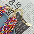 Bocar Long Multiple Strand Handmade Beaded Statement 33" Necklace for ...