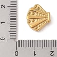 304 Stainless Steel Beads Golden Shell Shape 13.5x16x3.5mm Hole: 1.4mm ...