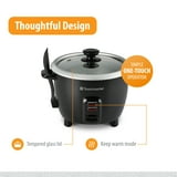 Toastmaster 10 Cup Automatic Rice Cooker with Steamer Basket and ...