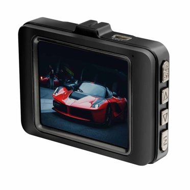 TekDeals Auto Dash Cam Recorder, 2.4'' Full HD 1080P, Front/Rear Camera ...