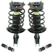 Front Complete Loaded Shock Strut Spring Assembly Sway Link Kit Set 4pc ...