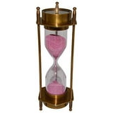 5.75" Brass Pirate Hourglass, Nautical Maritime Decoration with ...