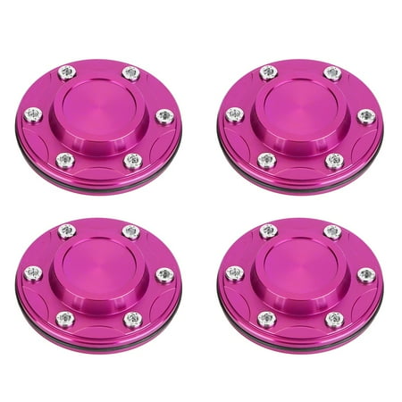 Aluminium Alloy Hub Cap,4pcs Hexagonal Nut Hub Wheel Center Cap Hub Cap ...